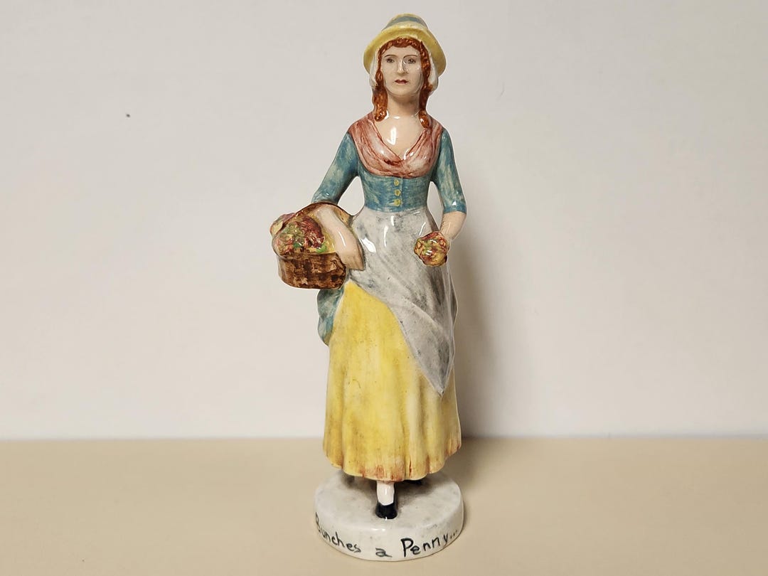 Goldscheider With Myott & Son Staffordshire "two Bunches A Penny ...
