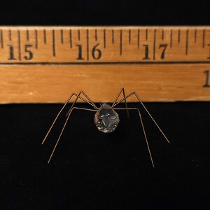 Vintage Tiny Crystal Glass Spider Figurine - Etsy