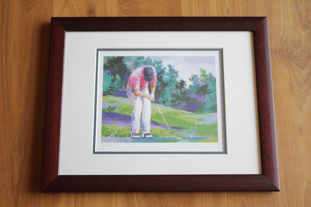Ken Wesman "putt In" Art Print - Contemporary Canadian Art Card Series ...