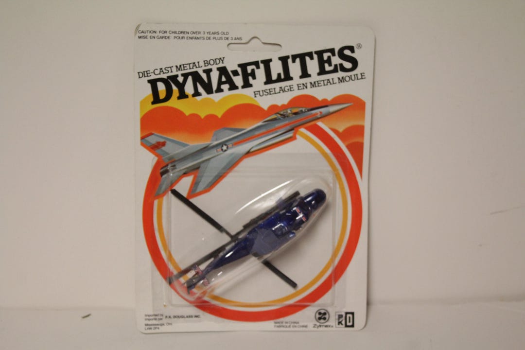 Vintage Dyna-flites Diecast Model Airplane in Package #40 - Etsy