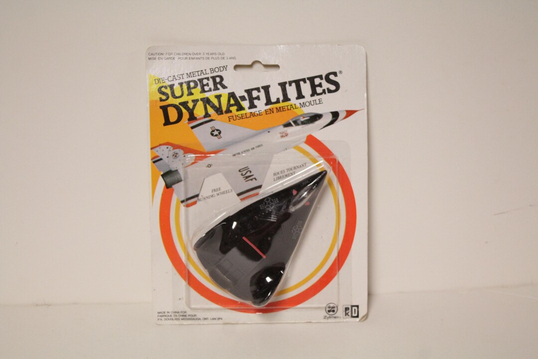 Vintage Super Dyna-flites Diecast Model Airplane in Package #23 - Etsy