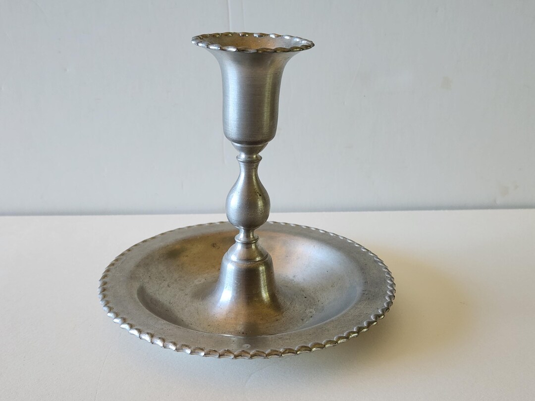 Vintage Pewter "the Tudor" Candle Holder by Sev Watson Canada - Etsy