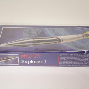 Vintage 1:6 Scale Glencoe Models Explorer 1 Model Kit - Etsy