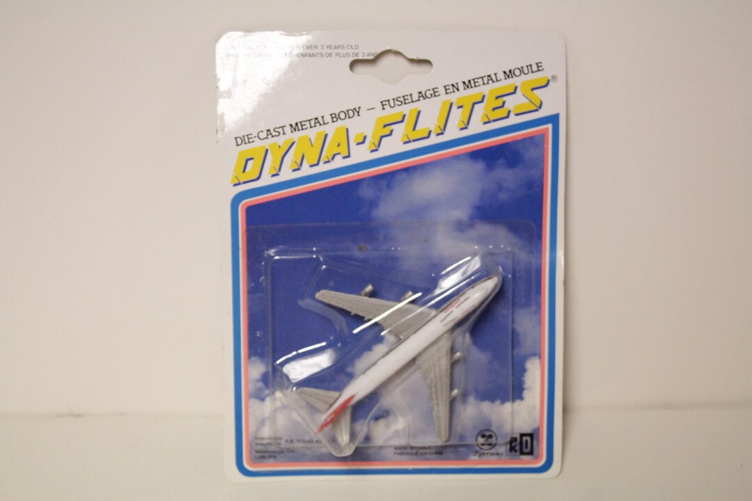 Vintage Super Dyna-flites Diecast Model Airplane in Package 15 - Etsy