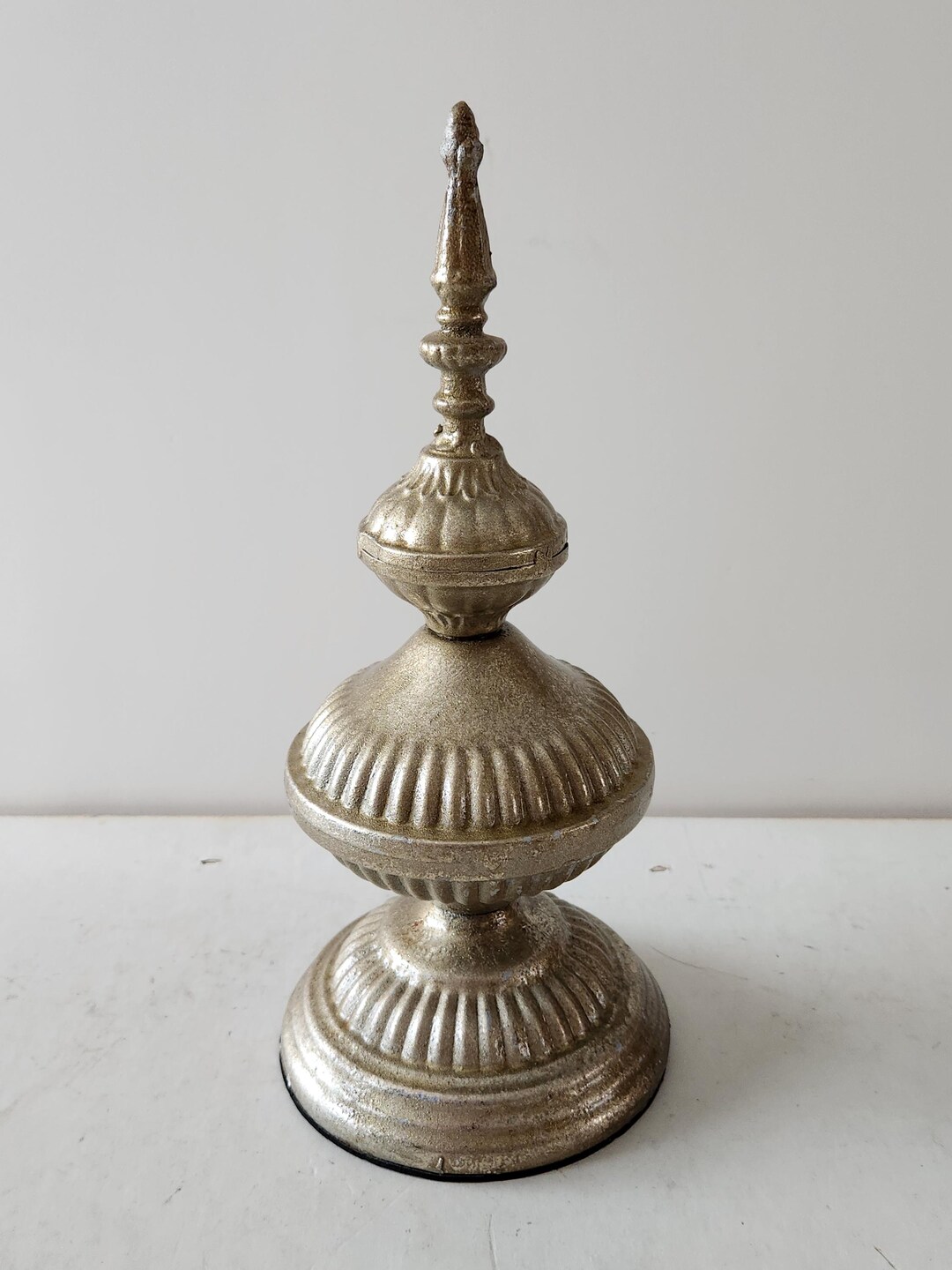 Vintage 11" Tall Hollow Tin Metal Spire Finial #1 - Etsy