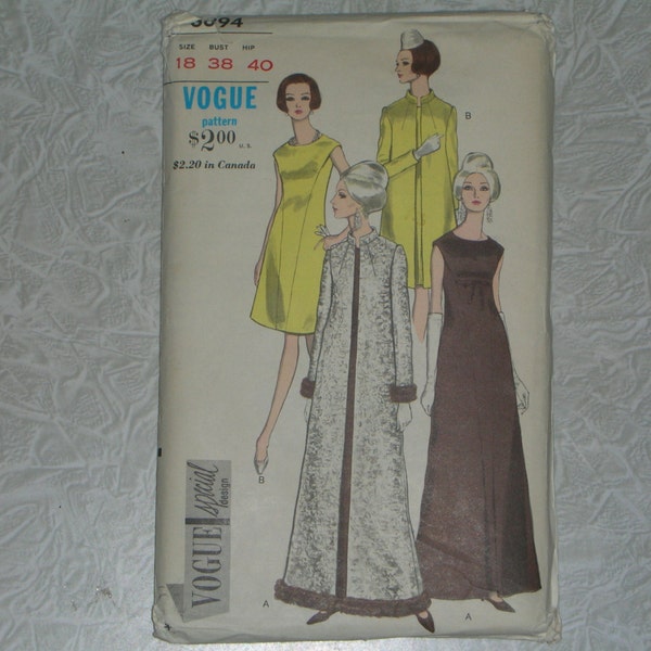 Opera Coat Pattern - Etsy