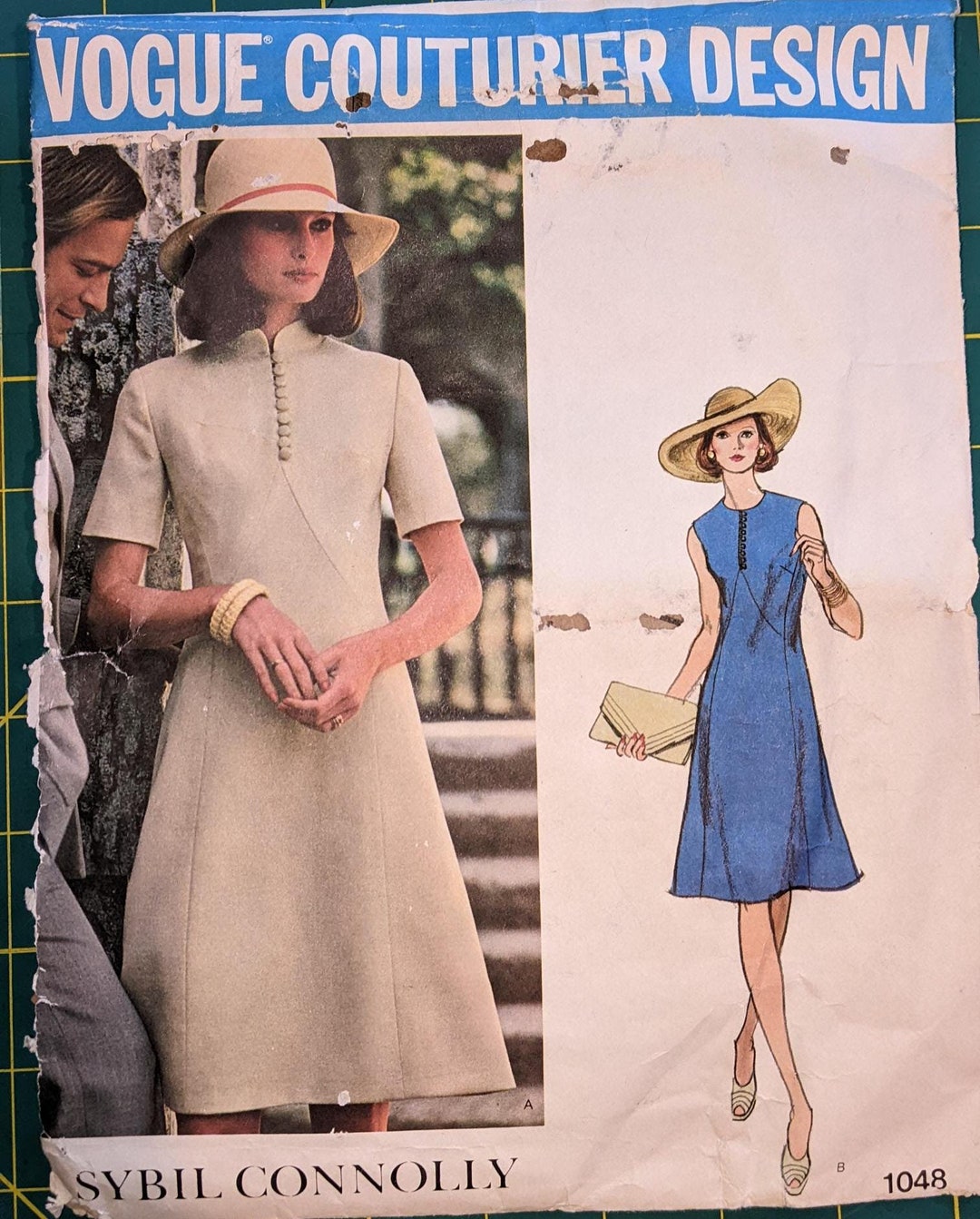 Sybil Connolly Vogue Couturier Design Sewing Pattern 1048 Misses A Line ...