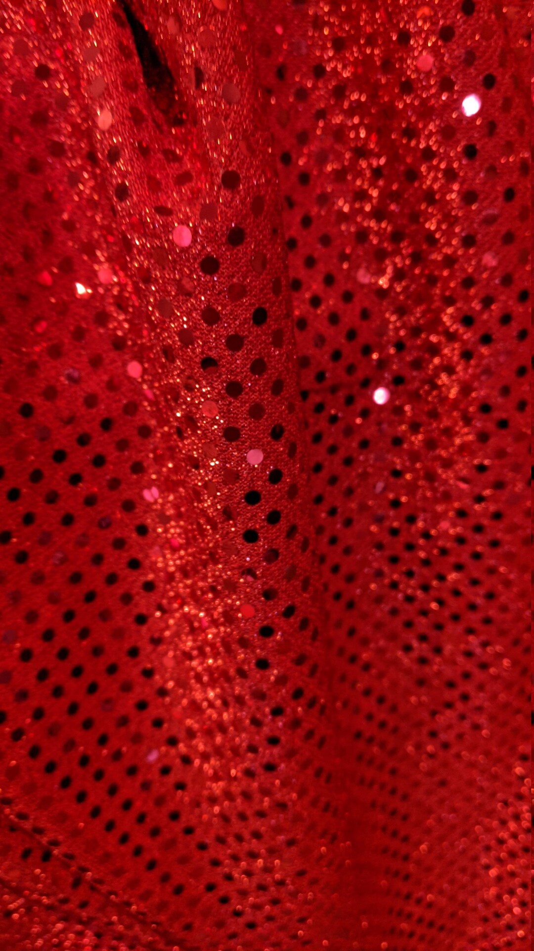 One Piece Red Confetti Dot Polyester Fabric 3 Yards and 9 Inches 50 ...
