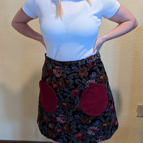 Floral Corduroy - Etsy