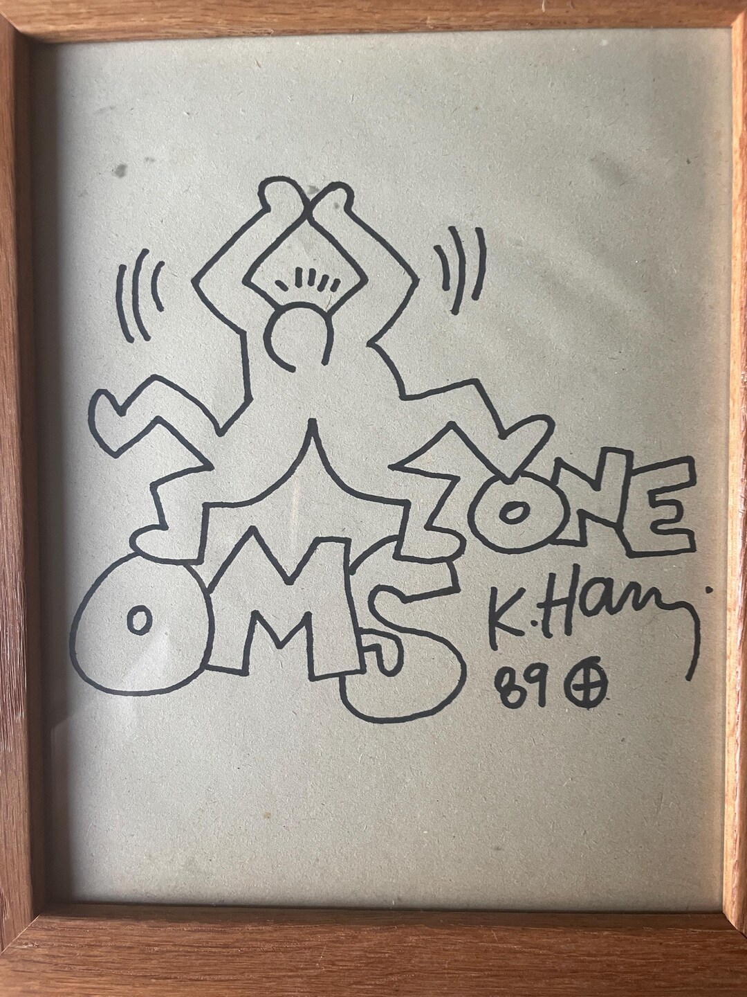 Rare Keith Haring Sumi Ink Drawing - Etsy