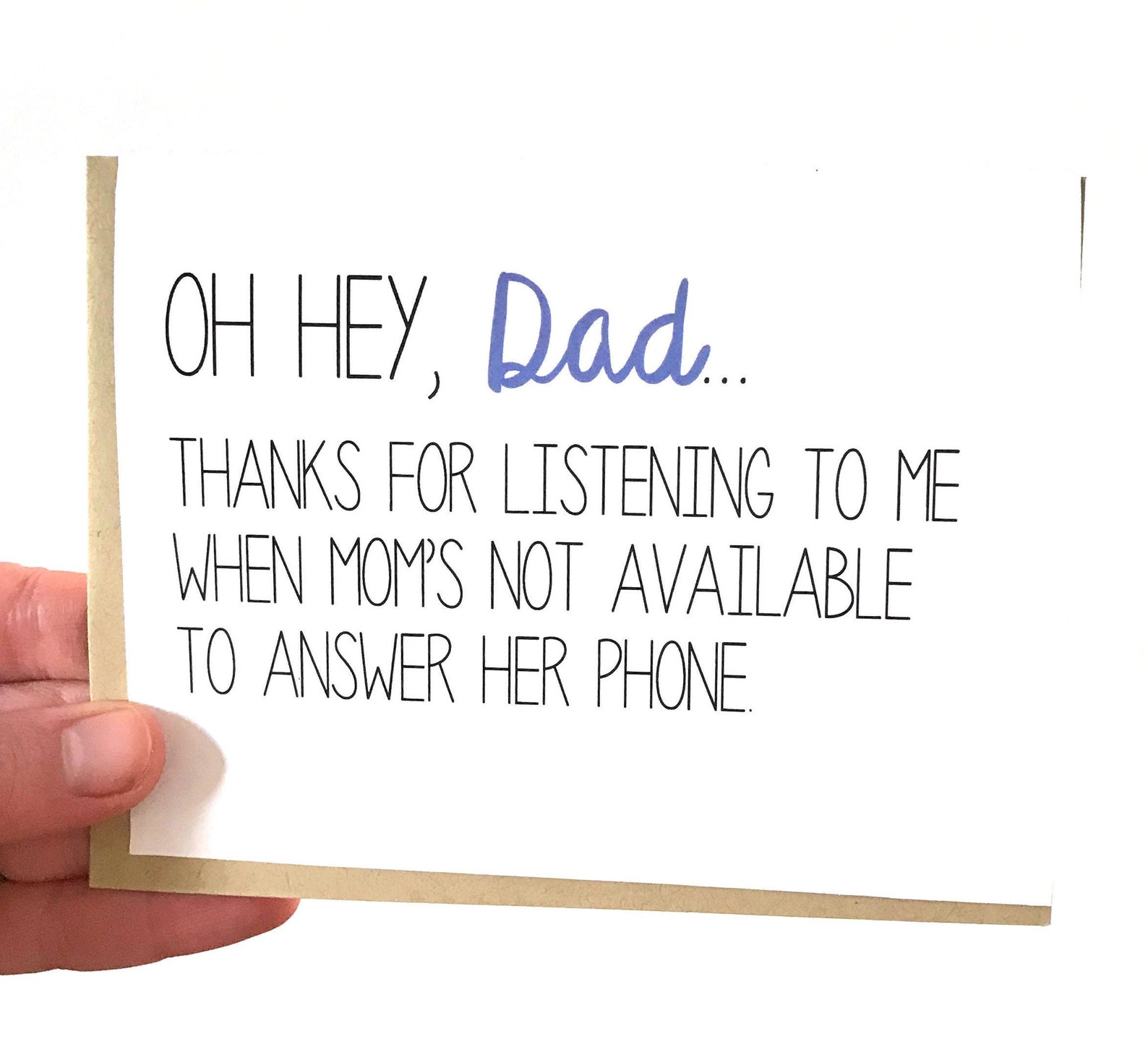 Dad Card Fathers Day Card Dad Birthday Card Funny Etsy
