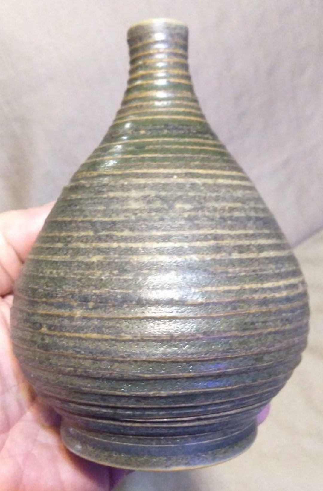 Old Vintage Original Artist Signed Art Studio Pottery Vase - Etsy