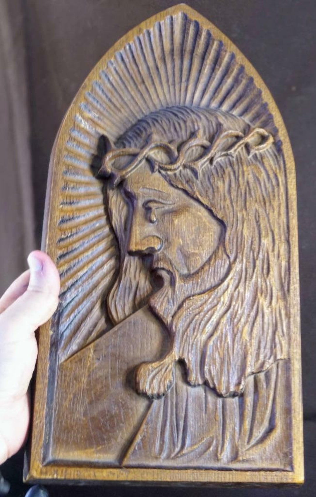 Vintage Jesus Christ Wall Plaque Christian Christianity Icon Art - Etsy