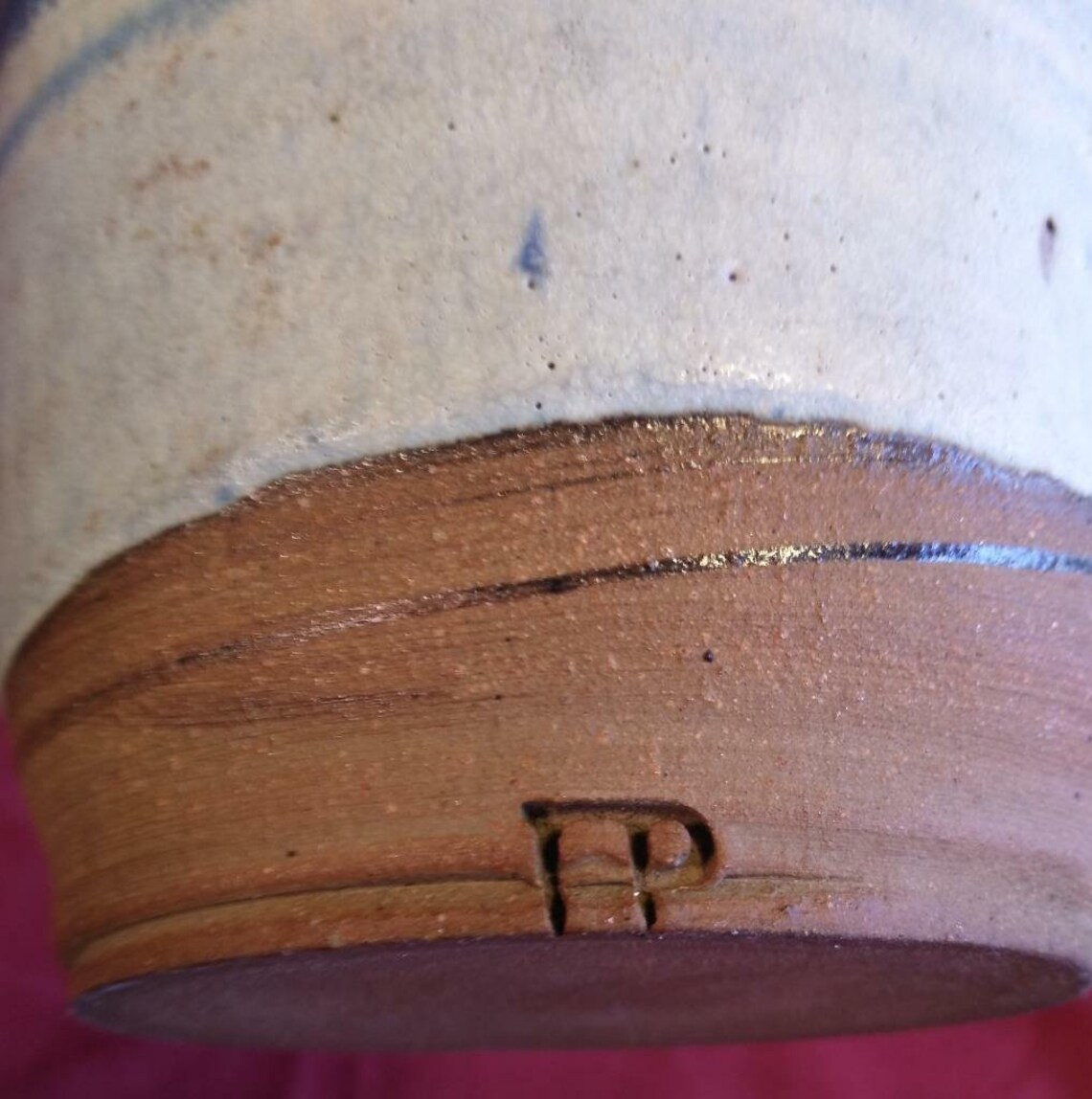 Vintage Studio Art Pottery Artist Signed Vase Marked Glazed - Etsy