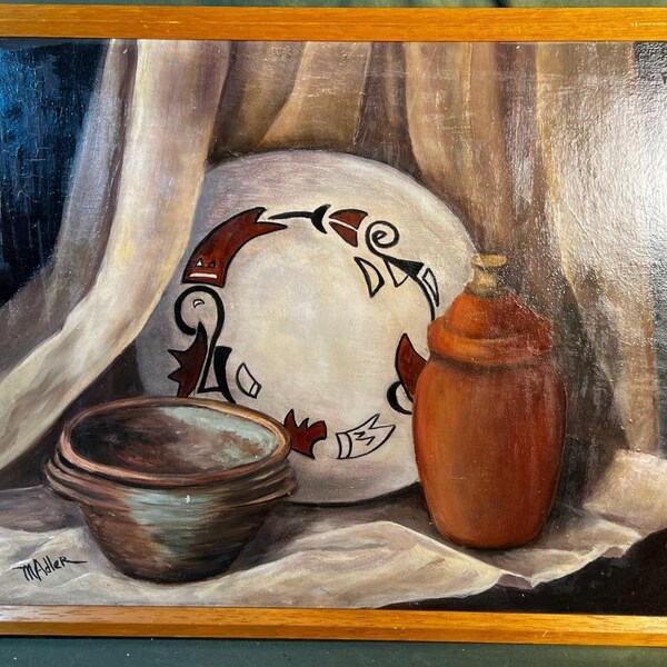 Native American Pottery Painting - Etsy