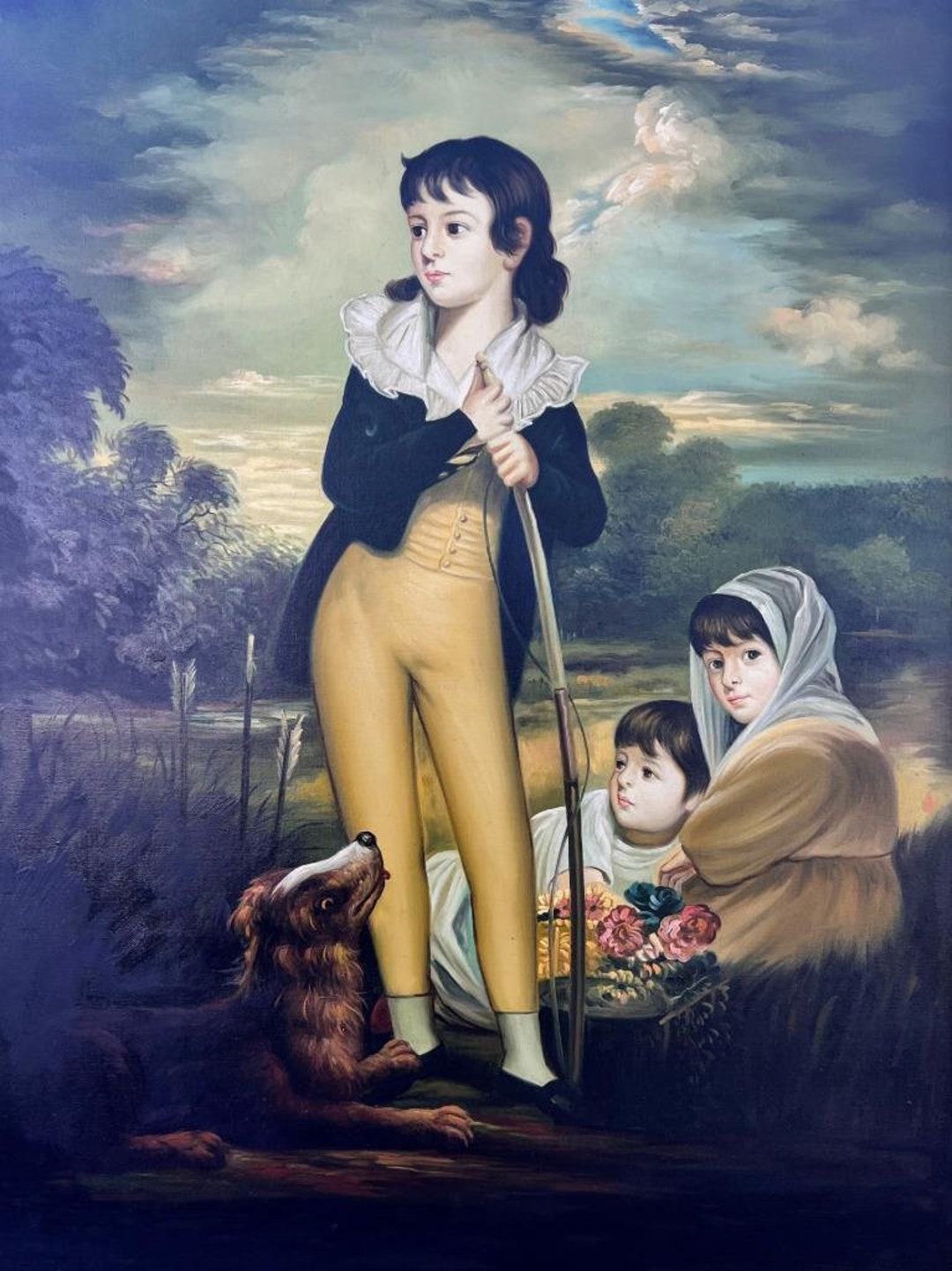 Portrait Oil Painting Landscape Wedderburn Children After Sir William ...