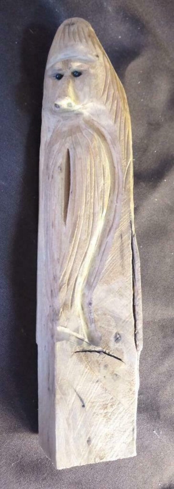 Vintage Hand Carved Wood Carved Carving Figure Man Art Statue - Etsy