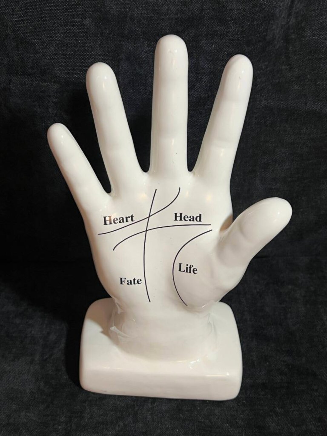 Palmistry Hand Art Sculpture Chiromancy Fortune Telling Chirology Palm ...