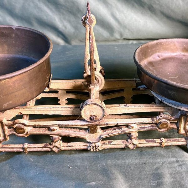 Brass Cast Iron Scale - Etsy