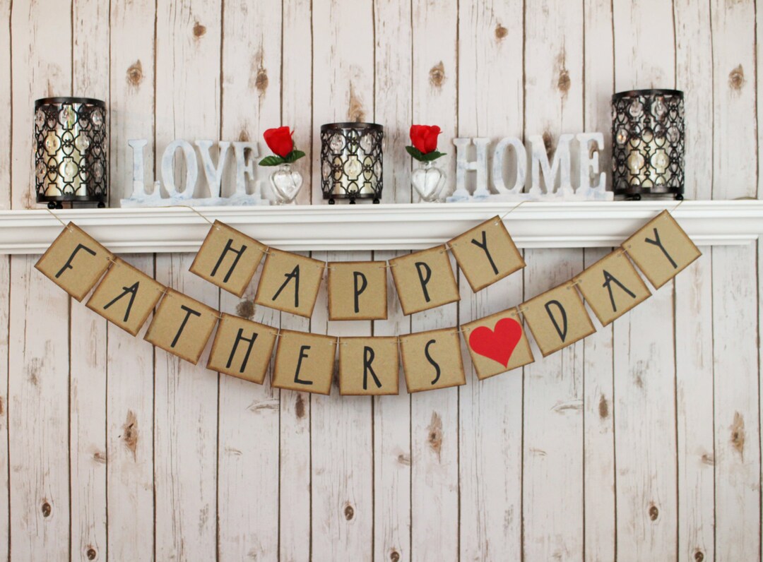 FATHERS DAY SIGN Happy Fathers Day Gifts for Dad Fathers - Etsy