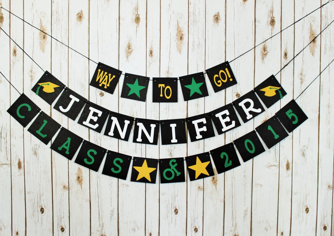 GRADUATION Banner College Graduation Sign Class of 2021 High School ...