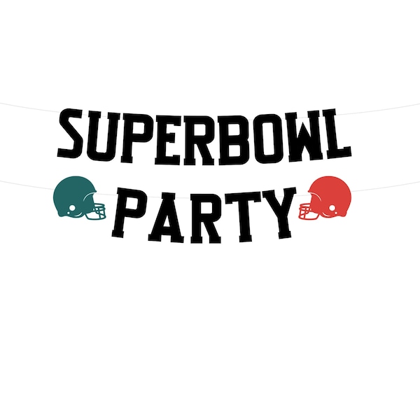 Super Bowl Banner - Etsy