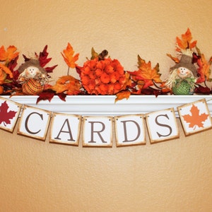 FALL WEDDING BANNERS and Signs Fall Wedding Decoration Fall - Etsy