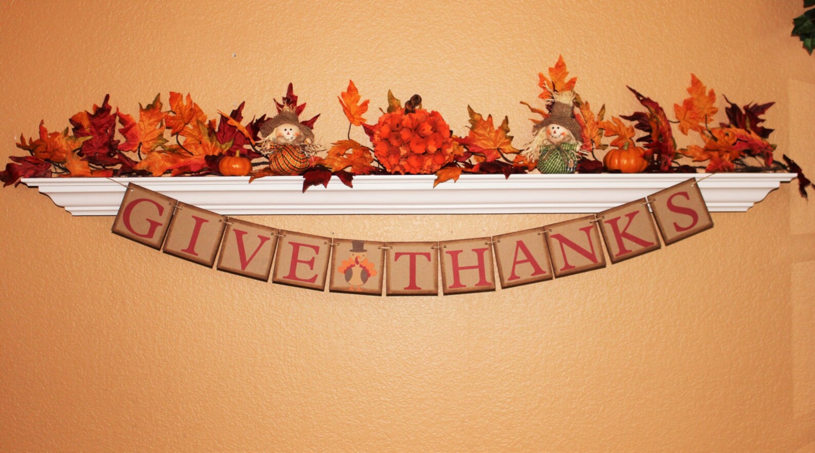 THANKSGIVING BANNERS and SIGNS Fall Thanksgiving Decor Fall - Etsy