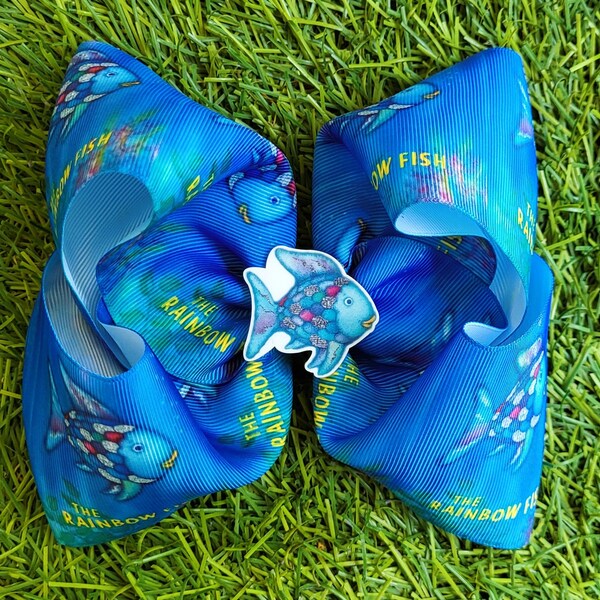 Fish Hair Bow - Etsy