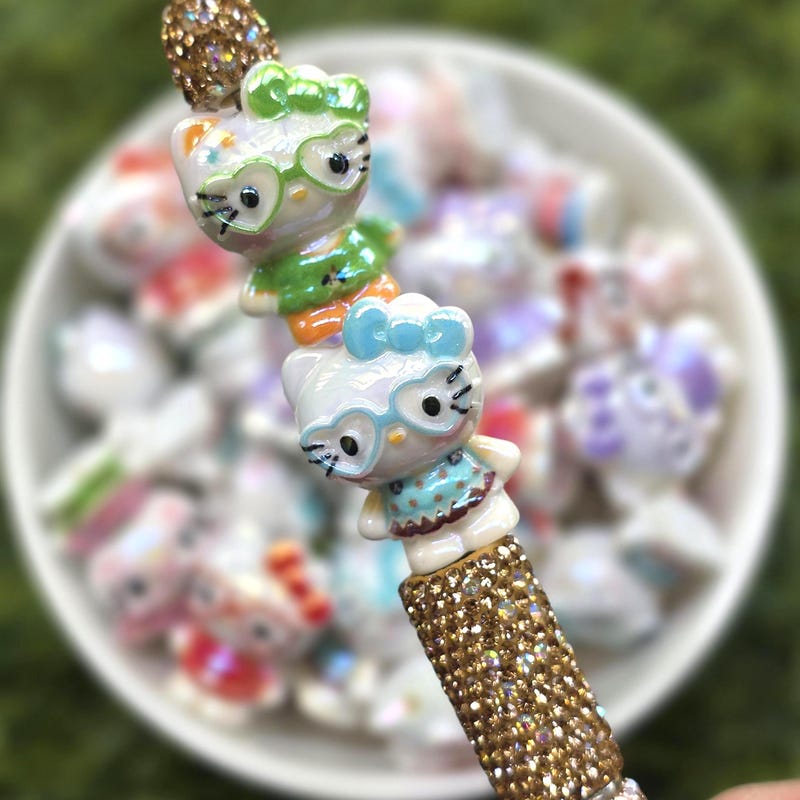 Pen Toppers Hello Kittys - Etsy