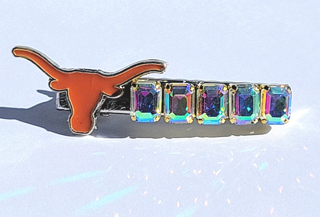 University of Texas UT Hook em Horns Collegiate Bling - Etsy