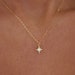 Tiny Gold Star Necklace Mini Star Necklace Dainty | Etsy