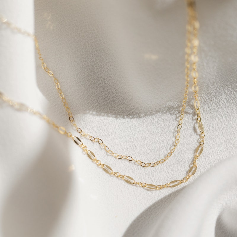 Double Strand Chain - Etsy
