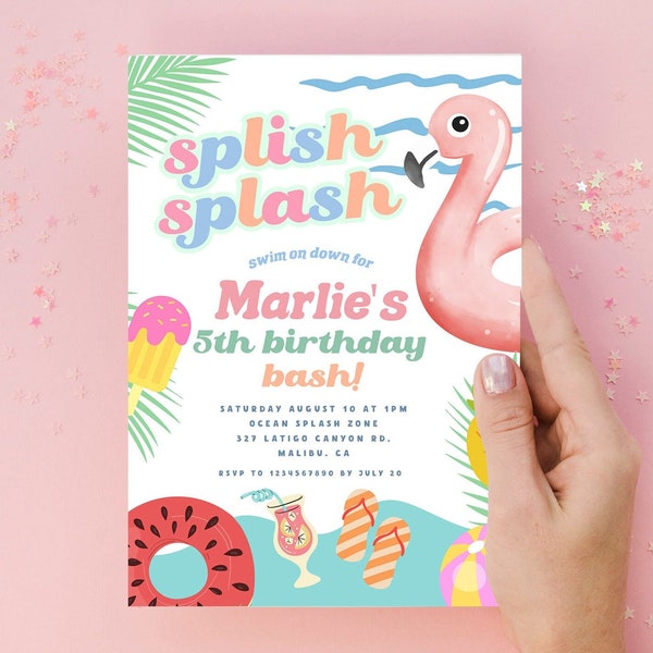 Splish Splash Party - Etsy