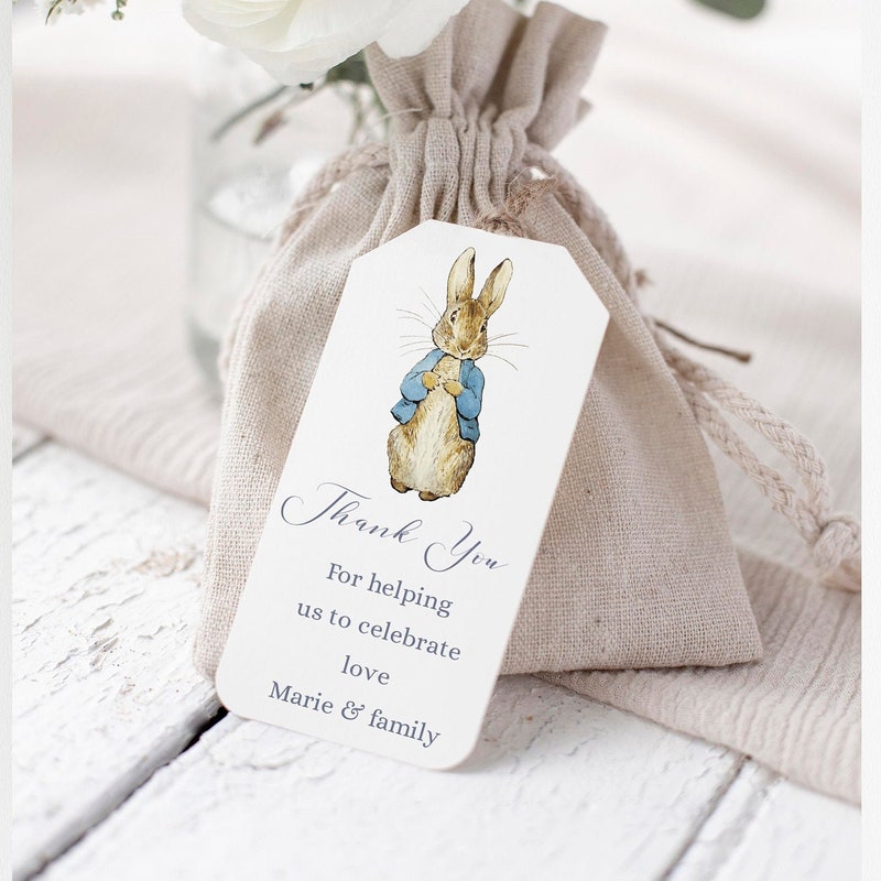 Peter Rabbit Tags - Etsy