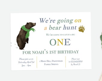 Bear Hunt Birthday - Etsy