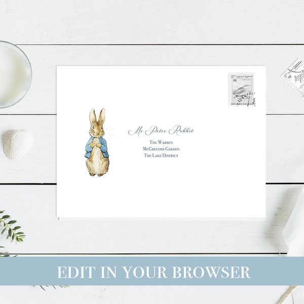 Peter Rabbit Card - Etsy UK