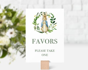 Peter Rabbit Baby Shower Sign | Etsy