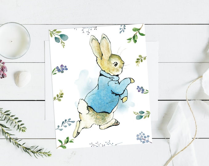 Peter Rabbit Party Game | Pin the Tail | Rabbit Birthday Game | DIY ...