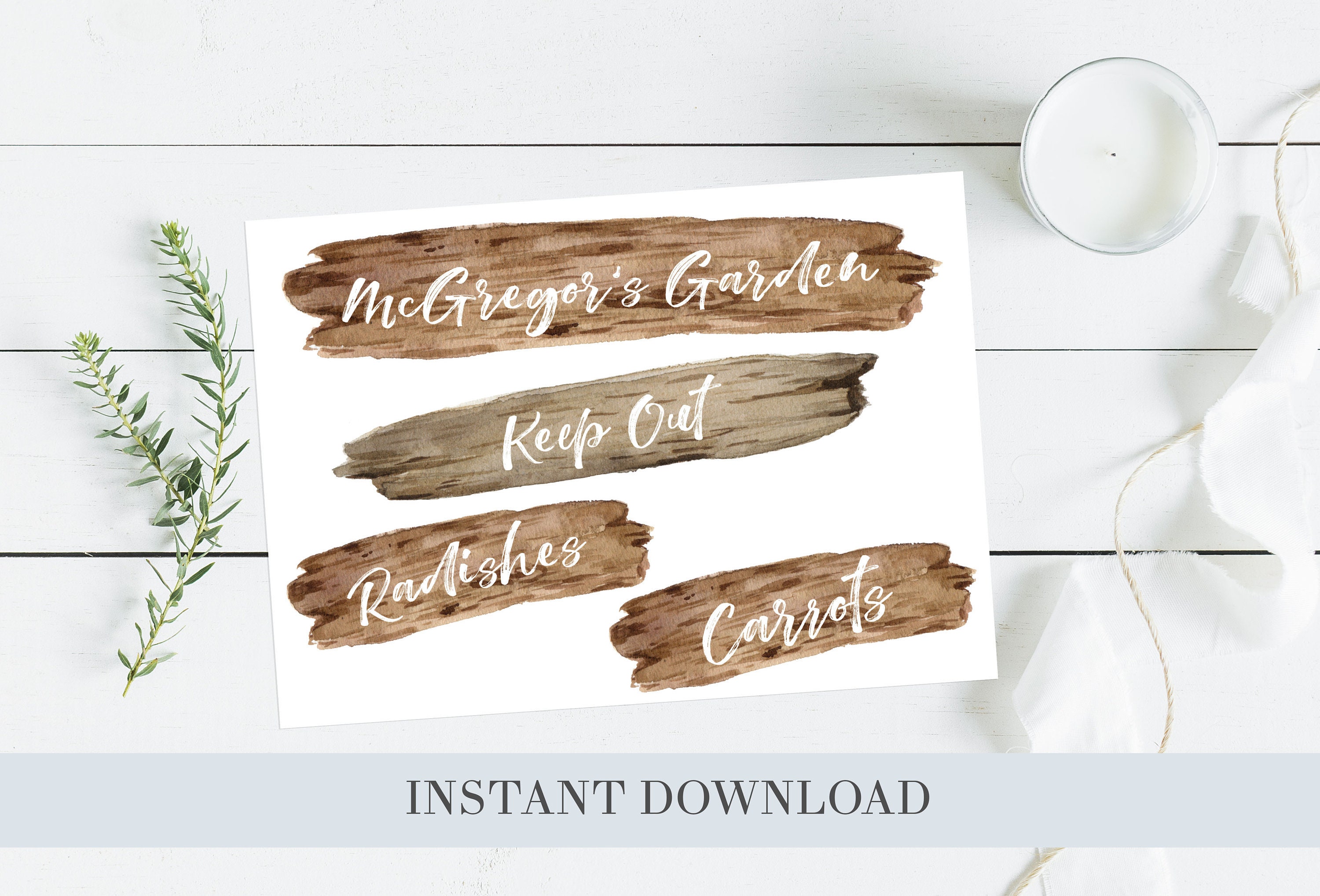 Editable Peter Rabbit Party Sign | Peter Rabbit Birthday | Mcgregors ...