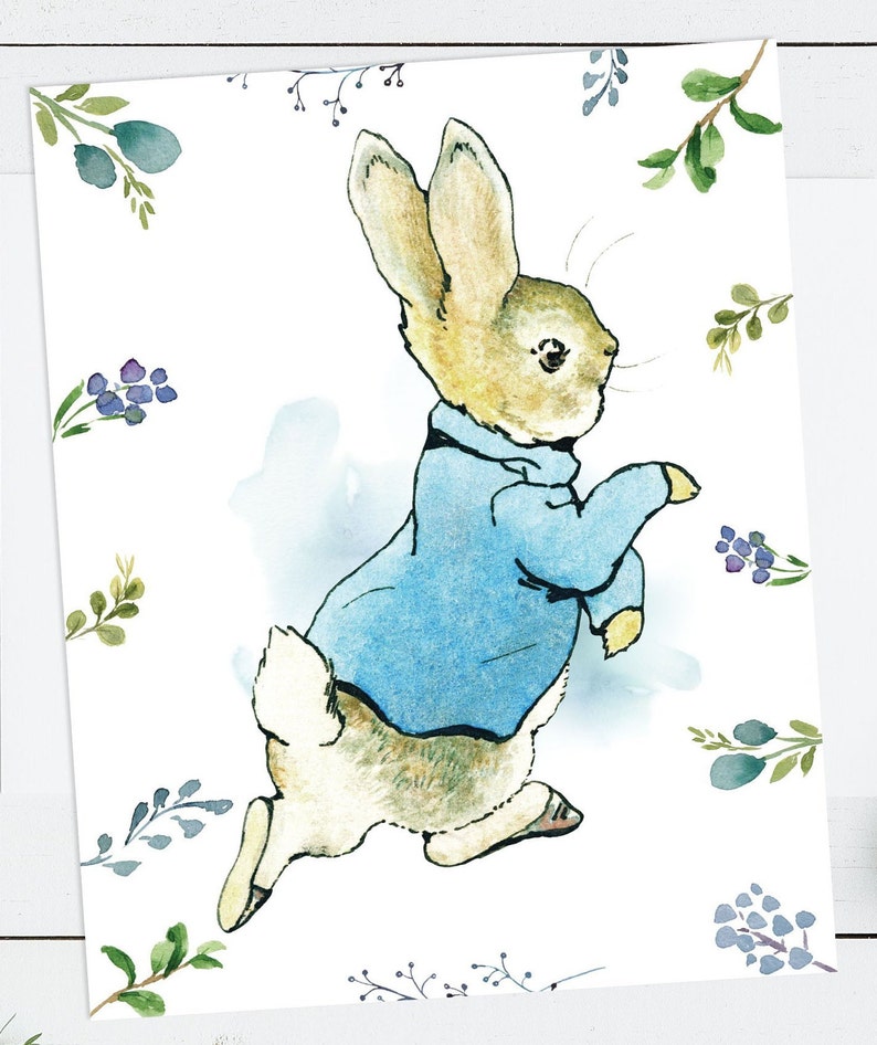Peter Rabbit Party Game Pin the Tail Rabbit Birthday Game - Etsy Ireland