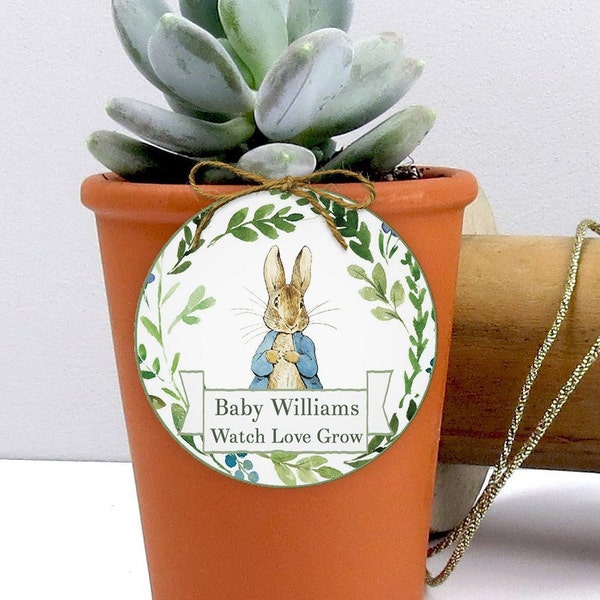 Let Love Grow Tags - Etsy