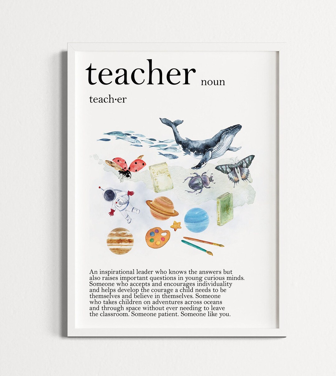 Teacher Quote Gift | Fun Teacher Quotation Print | Last Day of School ...