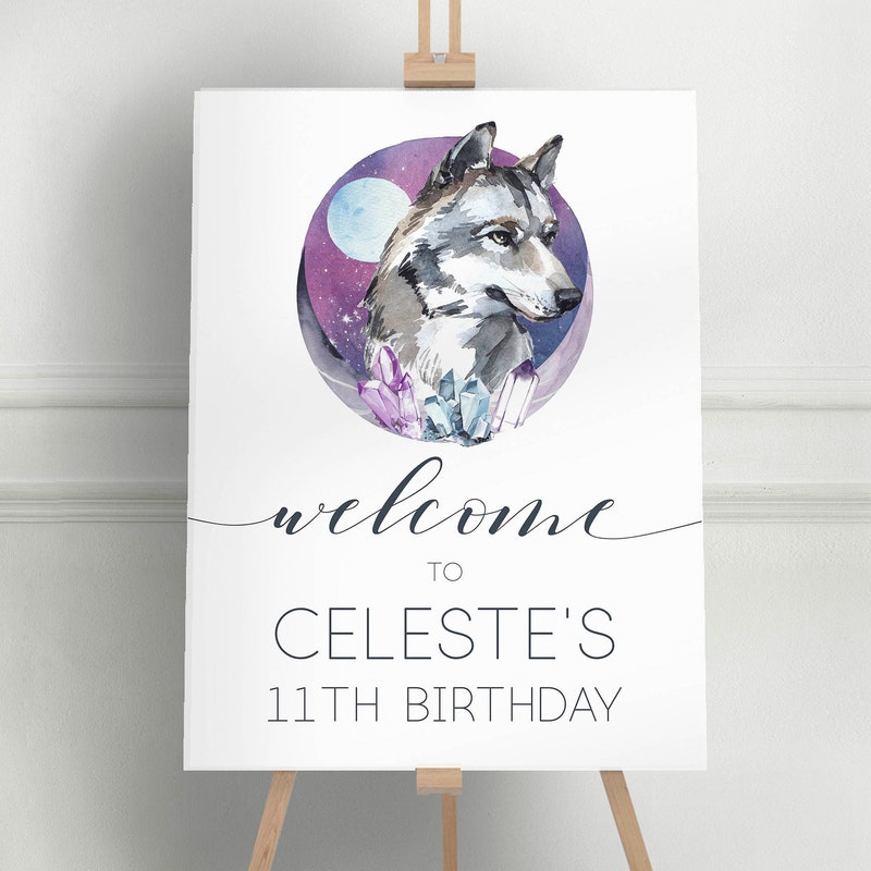 Wolf Party Decorations - Etsy