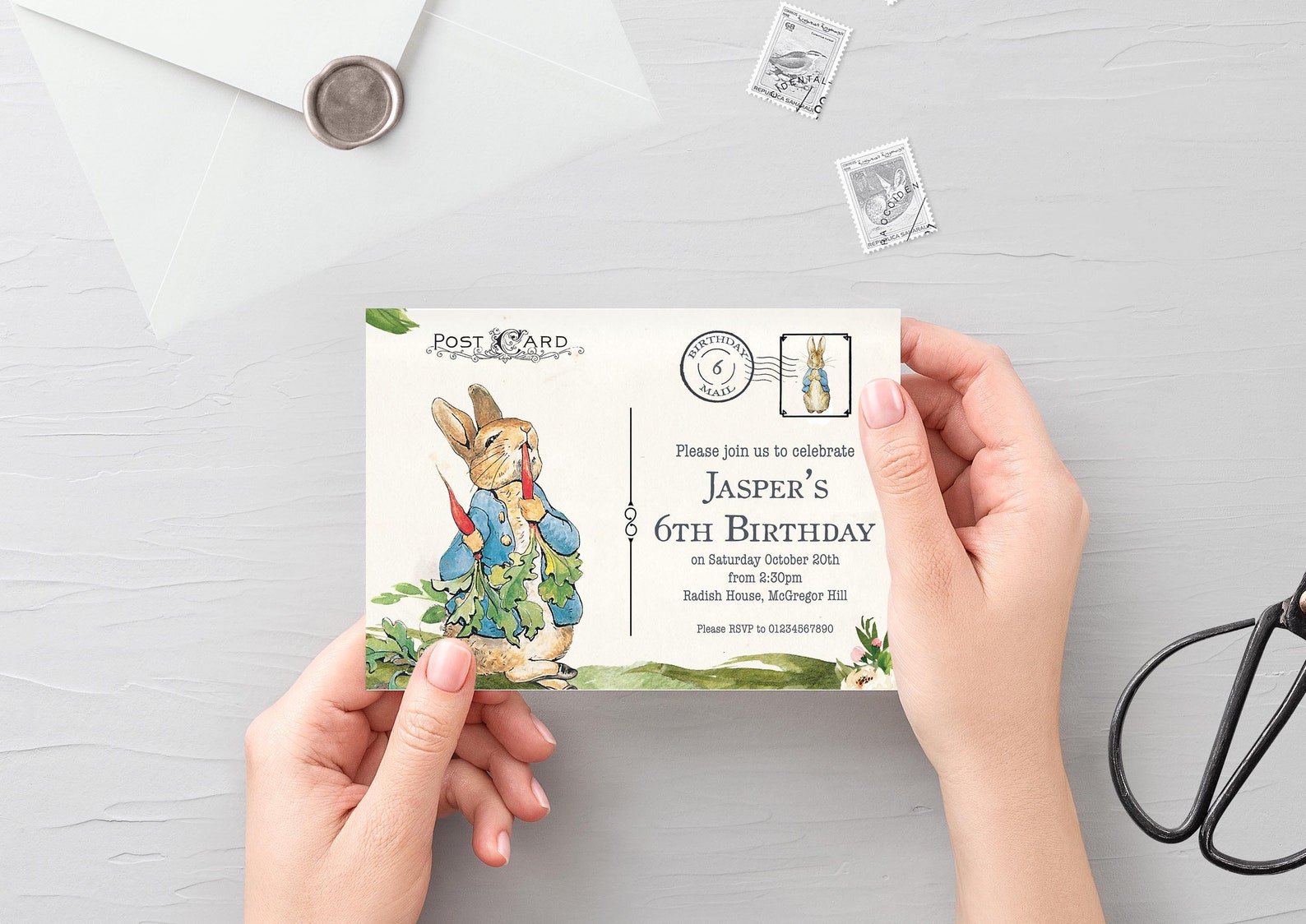 Vintage Peter Rabbit Invitation Peter Rabbit Party | Etsy