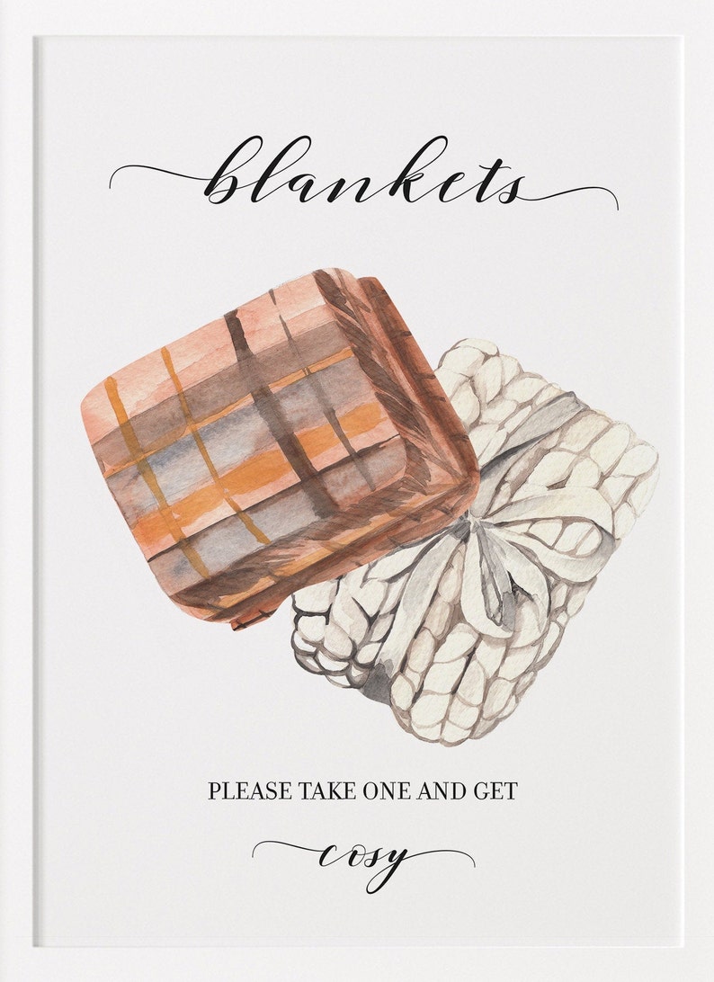 Take A Blanket Sign Outdoor Party Sign Outdoor Wedding - Etsy