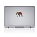 Elephant Colorful Vinyl Stickers / Car Sticker / Laptop Sticker/ Bumper ...