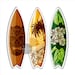 Surfboard Stickers X 3 for Surfers Surfing Surf Colorful Vinyl Sticker ...