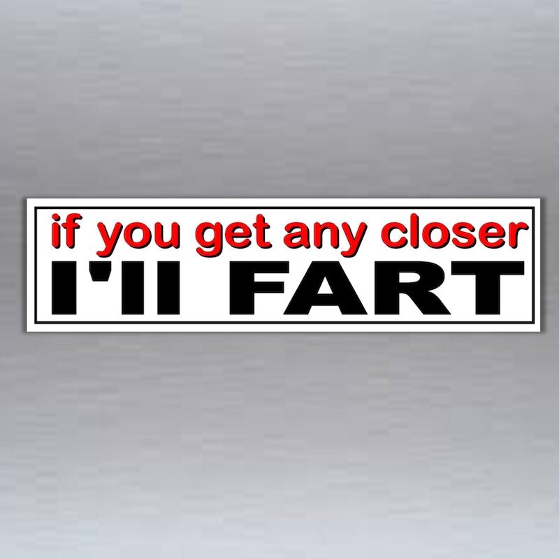 Funny Fart Stickers - Etsy