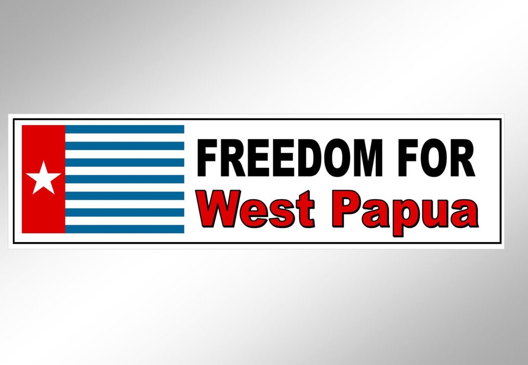 Freedom for West Papua. Political Protest Against Genocide Vinyl Car Bumper Sticker - Etsy